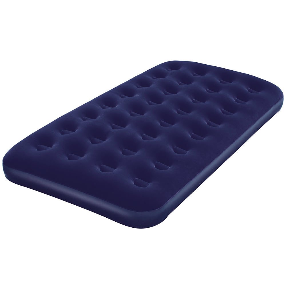 Bestway Pavillo 67001 Flocked Twin Blue Şişme Yatak - AVmarketi.com