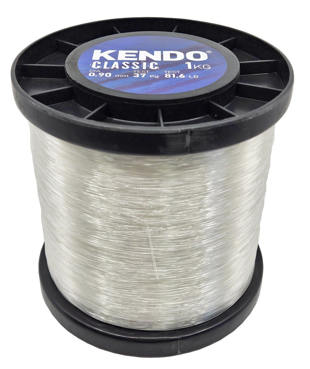 Kendo Classic White 1 KG Bobin Misina 0.45mm - AVmarketi.com